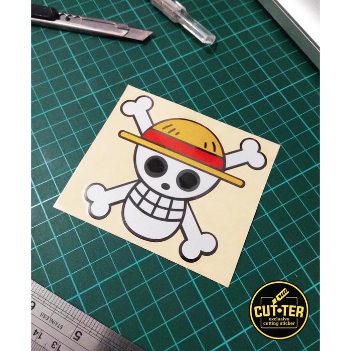 Jual cutting sticker ONEPIECE LOGO luffy - Jakarta Barat - CUTTER ...