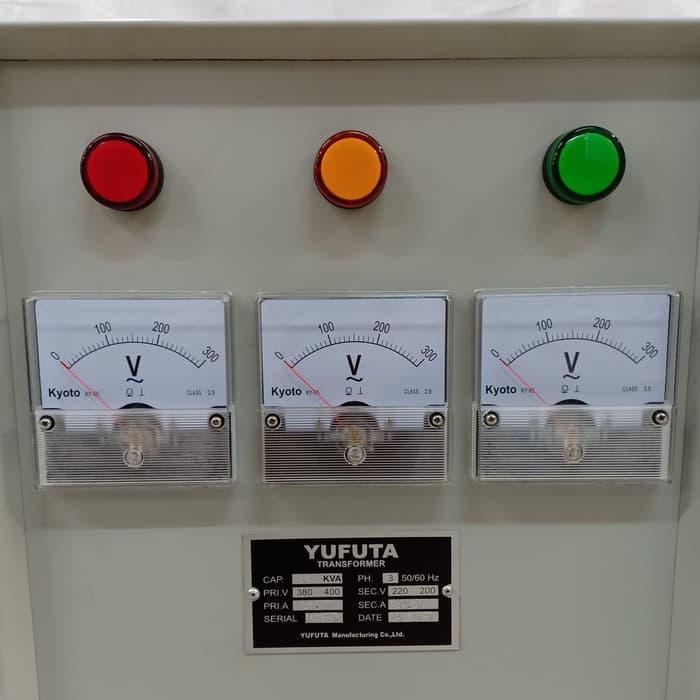 Jual Trafo Yufuta Auto Transformer 10 kva 3 phase 380V-400V/200V- 220v ...