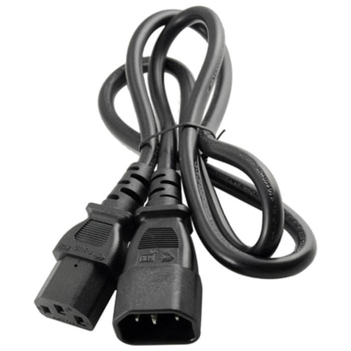 Jual KABEL POWER CPU KE MONITOR 3M / PC KE MONITOR / MALE TO FEMALE ...