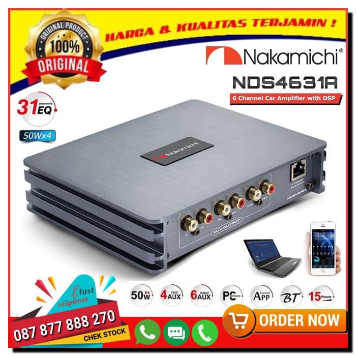 Jual Processor Prosesor Nakamichi NDS 4631 A DSP 6 Ch Built Amp 4 Ch Resmi - Jakarta Pusat ...