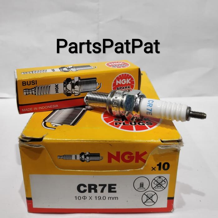 Jual Busi motor NGK/STANDARD CR7E ASLI/ORI/ORIGINAL CS1/PULSAR/SONIC ...