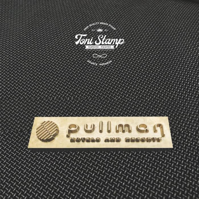 Jual emboss hotstamp / plat kuningan custom proses tercepat. - Jakarta ...