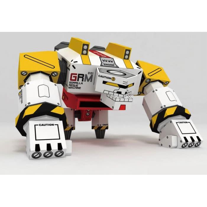 Jual DIY Papercraft Gorilla Resue Machine Brooster Robot - Kota Bandung ...