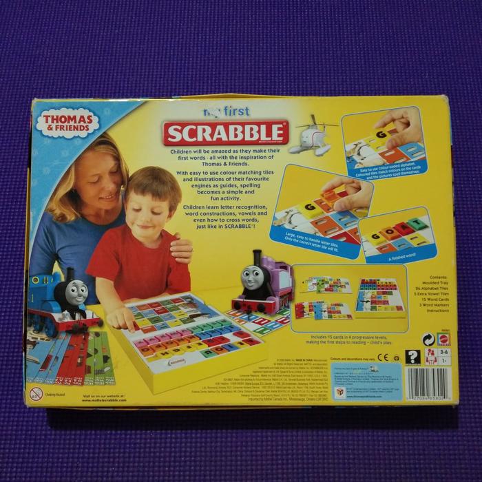 Jual Board Game My First Scrabble - Original By Mattel Di Seller Velvet ...