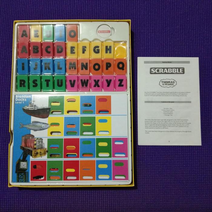 Jual Board Game My First Scrabble - Original By Mattel Di Seller Velvet ...