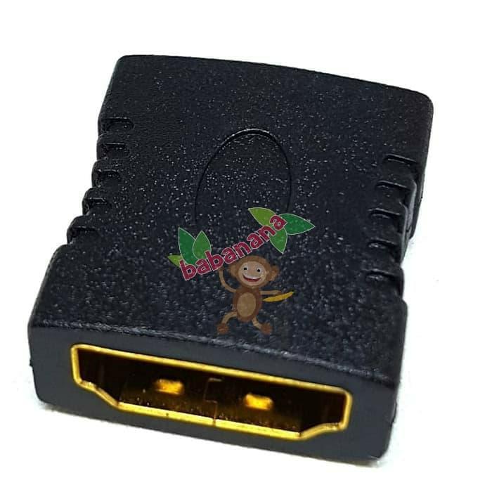 Jual Penyambung kabel monitor lcd cable joint HDMI Female to HDMI ...