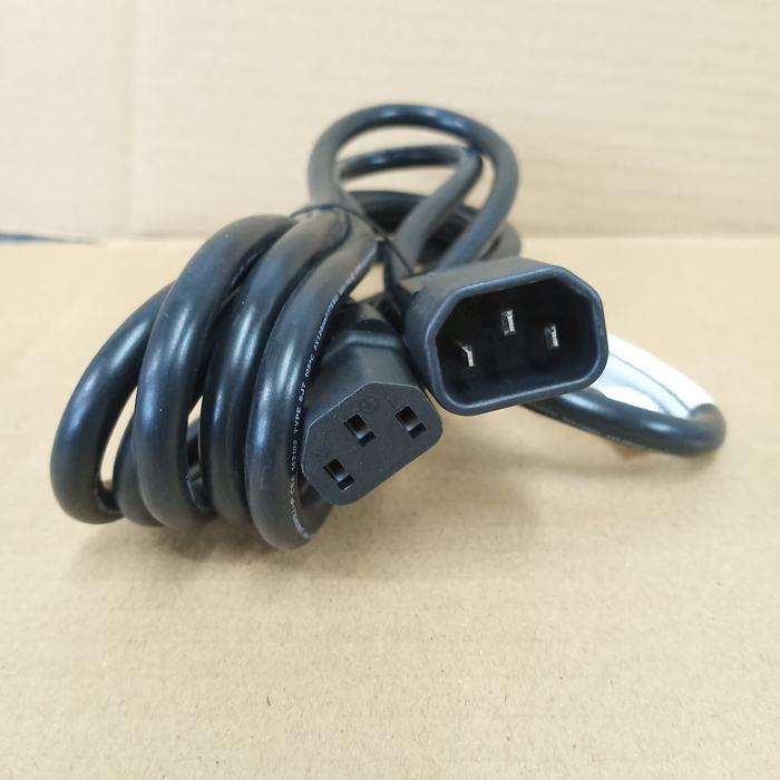Jual Kabel Power Sambungan Colokan 3 PC Komputer, Monitor, UPS ORIGINAL ...