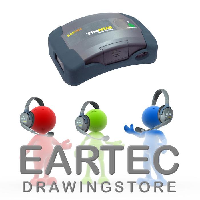 Jual Eartec Ultralite HD HUB Mini Base Station - Communication System - Jakarta Barat ...
