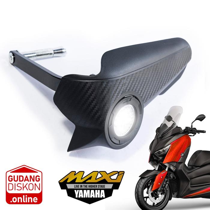 Jual Hand Guard LED Lampu AUX Yamaha XMAX Handguard Proguard Variasi ...