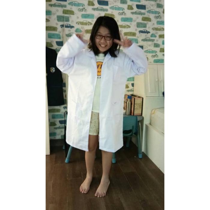 Jual Jas Lab Jas Laboratorium Baju Praktikum Lengan Panjang Kain OXFORD ...