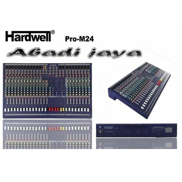 Jual Mixer Audio Hardwell Pro M24 Original 24 Channel Prom24 - Jakarta ...