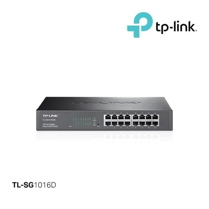 Jual TP-Link / TPLink TL-SG1016D 16-port Gigabit Switch Desktop ...