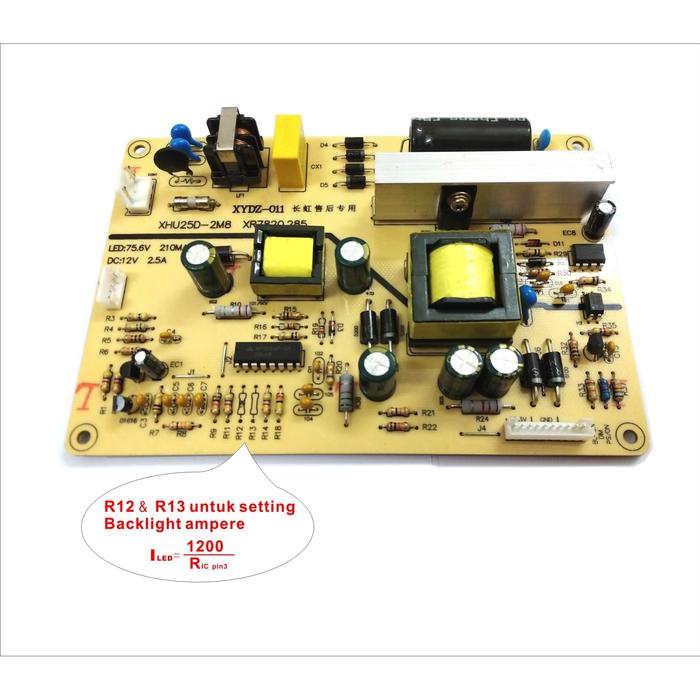 Jual Universal 2in1 Backlight POWER Converter LED TV ke 50inch Inverter ...