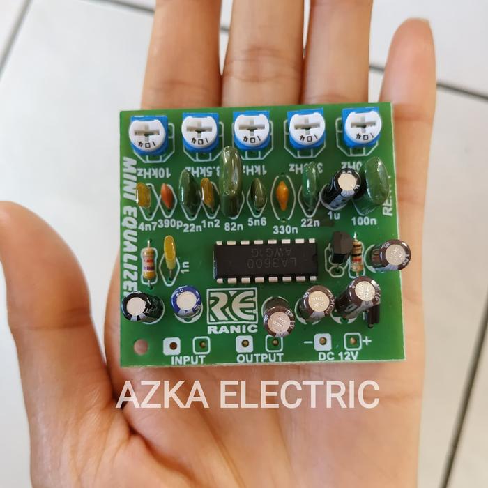 Jual Kit Mini Equalizer 5 Channel Mono - Kota Bandung - Azka Electric ...
