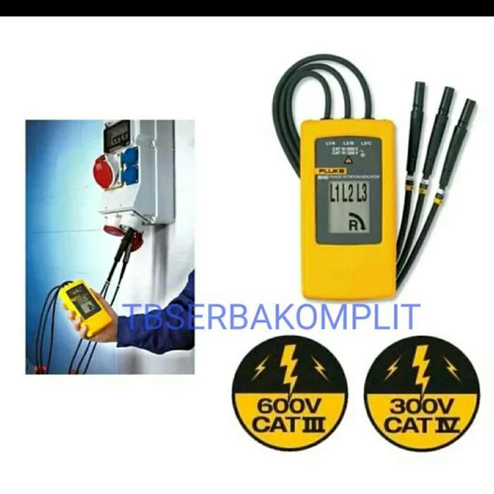 Jual Fluke 9040 Phase Rotation Indicators Meters Original 100% Asli ...