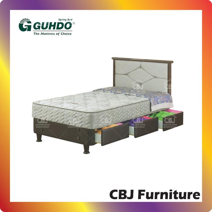 Jual Guhdo Kasur Springbed Drawer New Prima - Full Set Paris - 120x200 ...