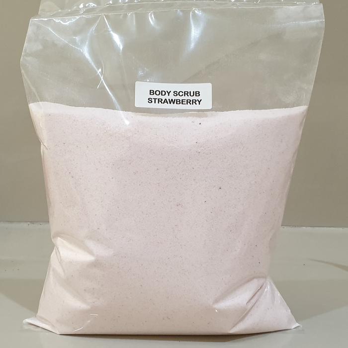 Jual Whitening Body Scrub ( Lulur Bubuk) Strawberry 1kg - Kota Surabaya ...