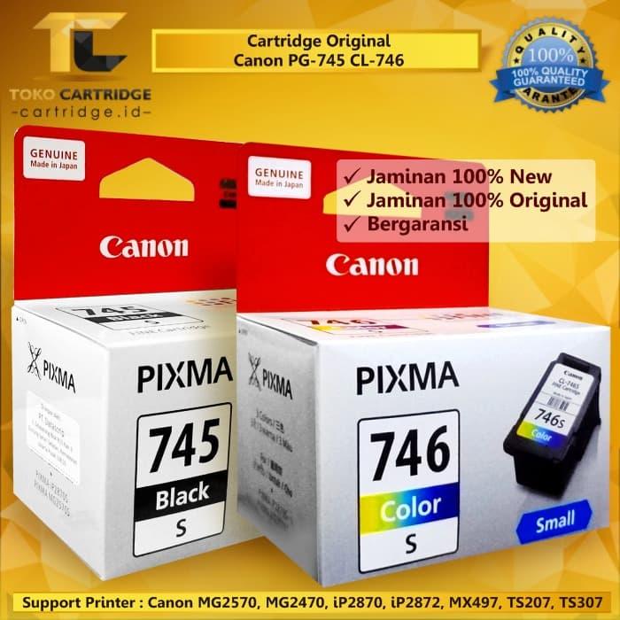 Promo Cartridge Tinta Canon PG745s CL746s 1 SET PG 745s CL 746s 745 746 ...