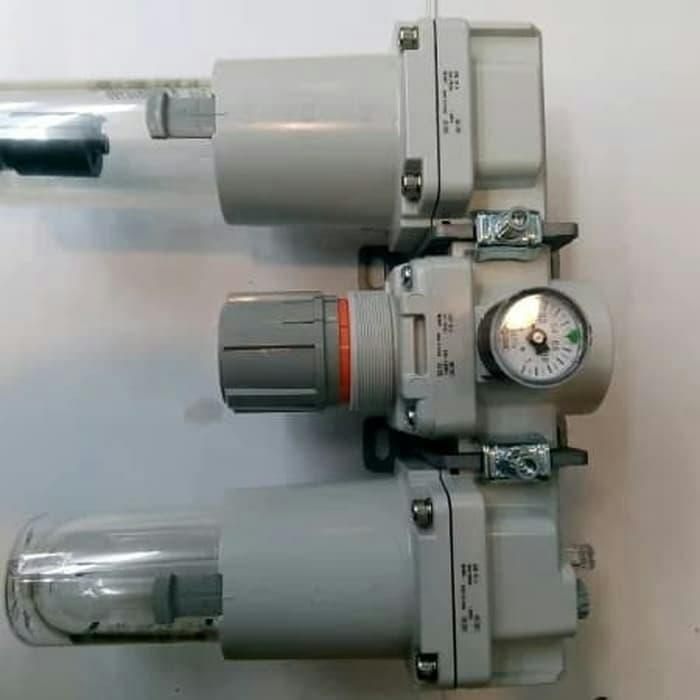 Jual air filter regulator lubricator SMC air combination AC60-10G-A ...