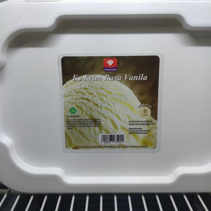 Jual Ice Cream Diamond / Es Krim 8 Liter - Vanilla - Kota Tangerang ...