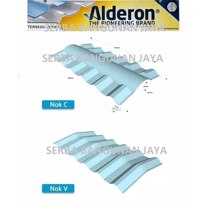 Jual NOK ALDERON 830 ATAP UPVC TIPE C / V - Kota Bandung - Serba ...