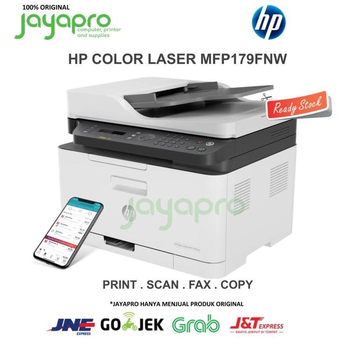 Jual HP COLOR LASER MFP 179 FNW PRINT SCAN FAX COPY NETWORK WIRELESS ...