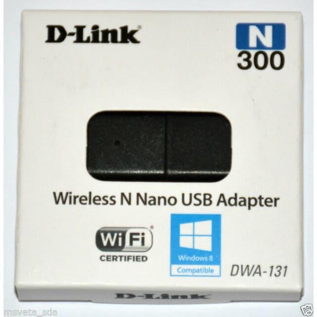 Jual D-LINK Wireless N 300 Nano USB Adapter [DWA-131] - Jakarta Pusat ...