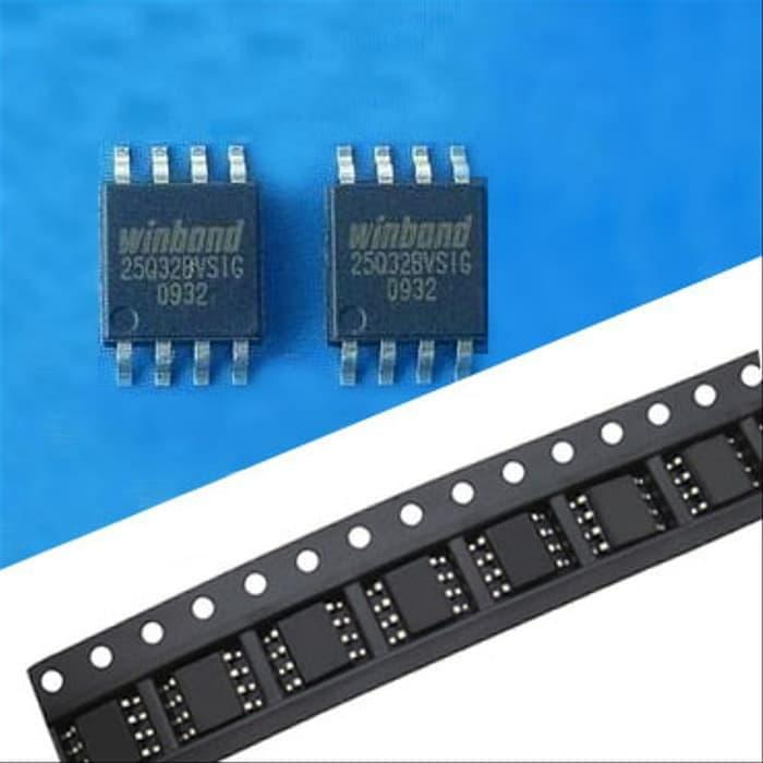 Jual IC Eeprom Winbond W25Q32 SMD SOP8 SPI Flash Bios - Kab. Pemalang - Electronic Care | Tokopedia