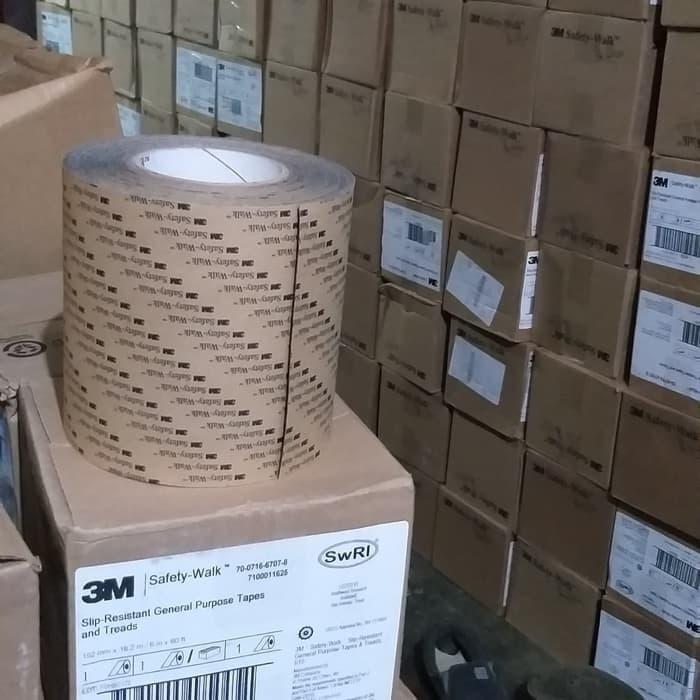 Jual ANTI SLIP SAFETY WALK TAPE 3M 610 BLACK HITAM - ANTI LICIN - 6 inch. - Jakarta Barat ...