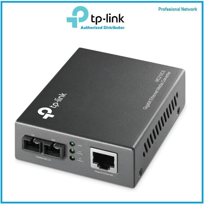 Jual Tp-link Gigabit Ethernet Media Converter Mc210cs Di Seller Kingyo ...