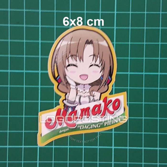 Jual MAMAKO - Sticker Logoposting Masako Tsuujou Kougeki Anime Stiker ...
