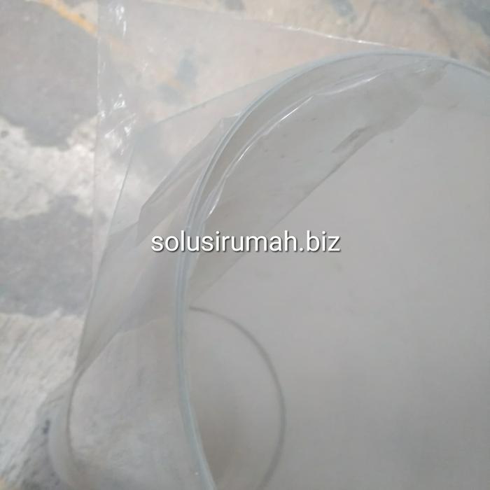 Jual Acrylic Akrilik Sheet mika Custom Lembaran 0.5mm bening /10cm desc ...