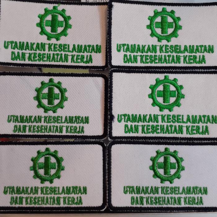 Jual LoGo K3 Utamakan Keselamatan dan Kesehatan Kerja ukuran 7cm X 4cm ...