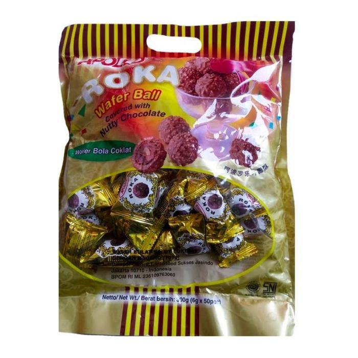 Jual APO ROKA WAFER BALL CHOCO 50'S - Kota Batam - GOGO SUPERMARKET ...