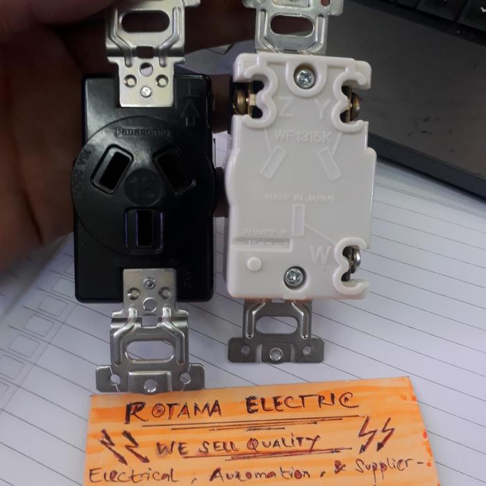 Jual Sop kontak Panasonic Japan WF1315K 15A/250V Receptacle Inbow - Jakarta Barat - Rotama ...