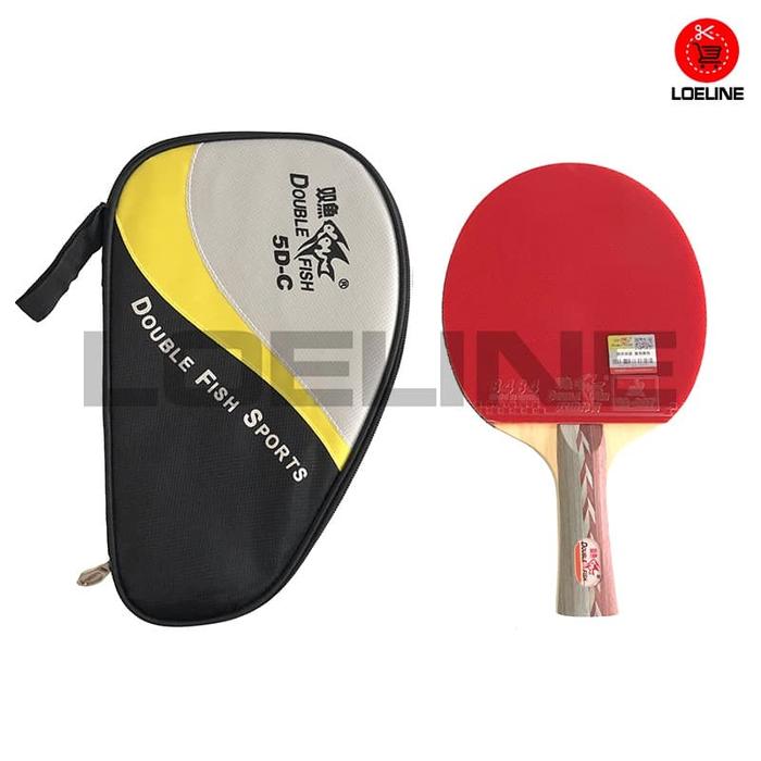 Jual Bad Bat Bet Ping Pong Pingpong Tenis Meja Double Fish 5D-C Original - Jakarta Barat ...