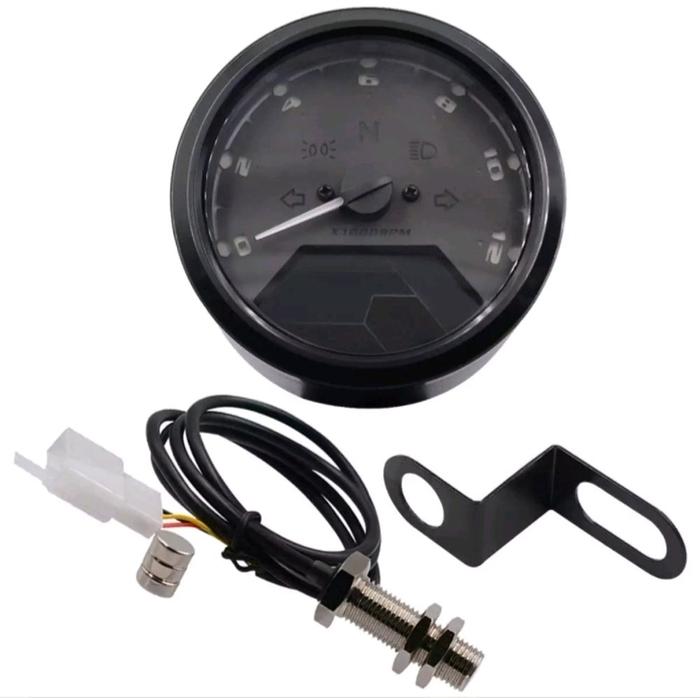 Jual Rpm Meter Sepeda Motor Speedometer Digital Tachometer Takometer ...