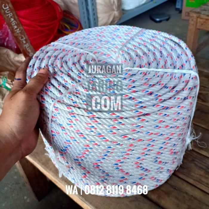 Jual tali tambang ppd 8 mm per meter untuk ikat barang mobil bak truk ...