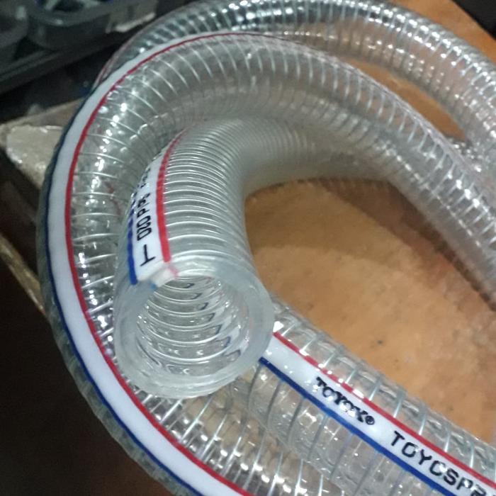 Jual Selang kawat spiral 1" selang spring hose pertamini merk toyok ...