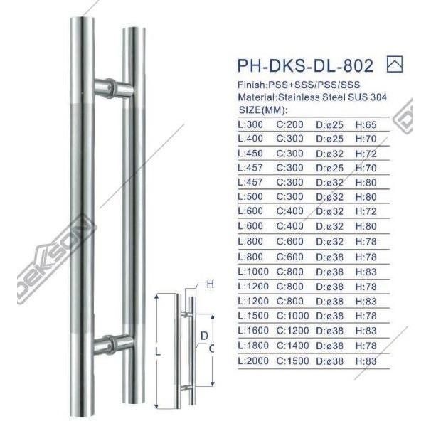 Jual PULL HANDLE DEKKSON DELUXE PH DL802 38X1600 PSS Kilap As 120x160 ...