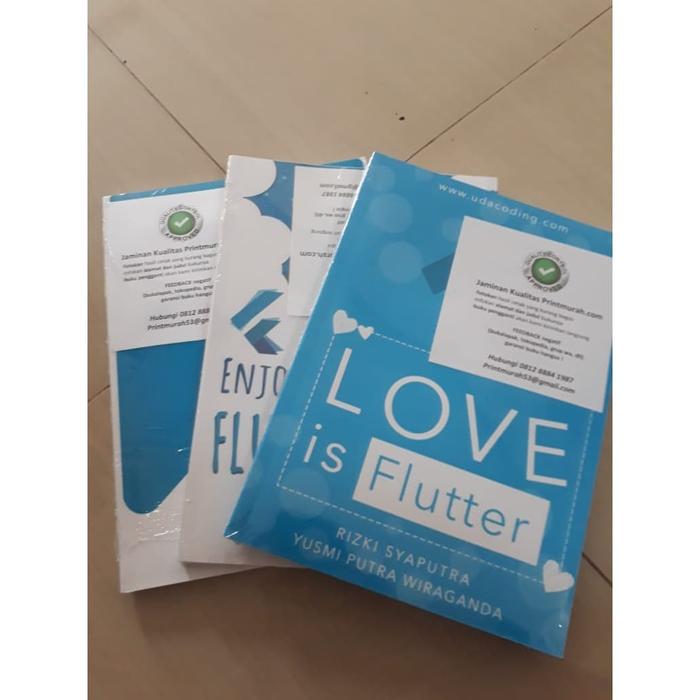 Jual Paket Bundling Flutter (Happy Flutter&Enjoy Flutter&Love is Flutter) - Kota Tangerang ...