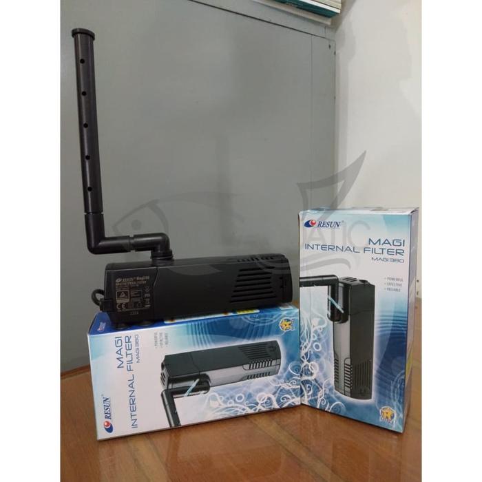 Jual RESUN MAGI380 MAGIC-JET FILTER POMPA AIR CELUP FILTER AQUARIUM ...