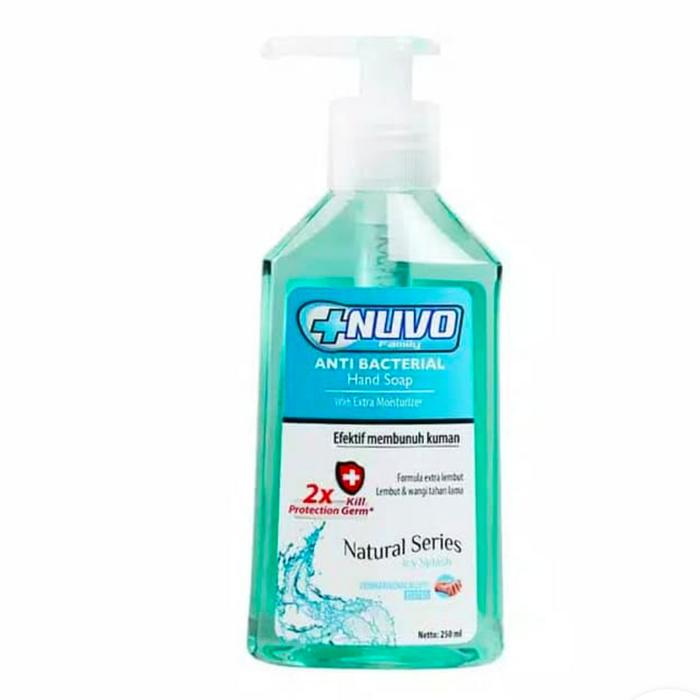 Jual nuvo hand soap botol 250 ml toska/sabun cuci tangan anti bakteri ...