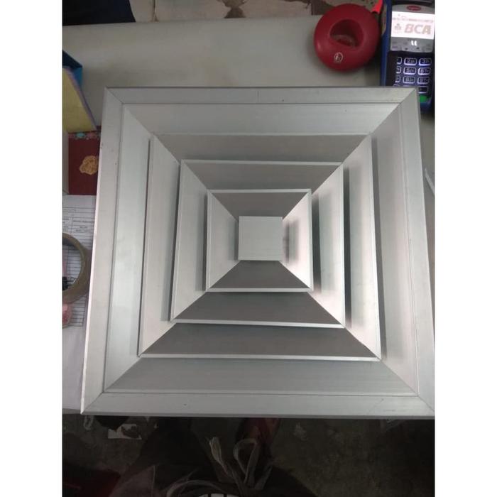 24×24 Drop Ceiling Diffuser With Damper | Shelly Lighting