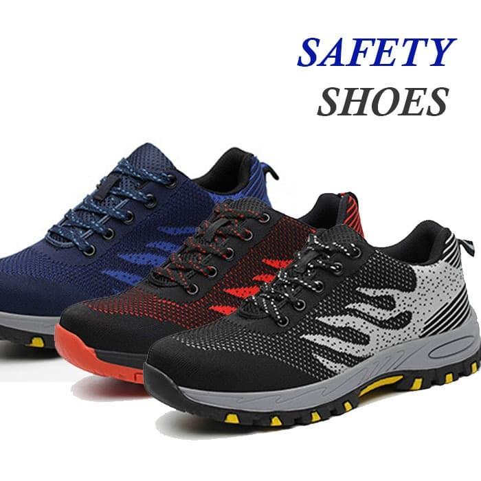Jual Sepatu Safety Import Pria Wanita Motif Api Fire - Jakarta Barat ...