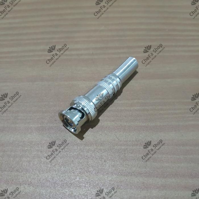 Jual Konektor BNC Male Jepit Baut / CCTV Connector / Per Spring ...