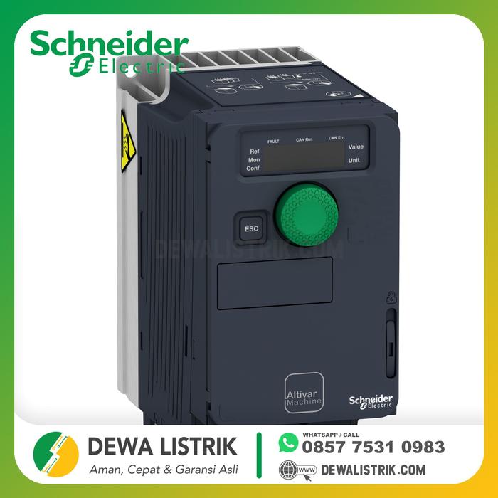 Jual [ ATV320U04M2C ] Schneider - ATV320 0,37KW 200V 1PH COMPACT ...