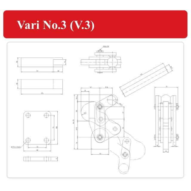 Jual VARI 3 Kakuta Japan Toggle Clamp - Jakarta Barat - Global Tools ...