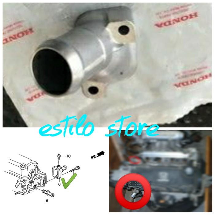 Jual Water inlet ORI Honda Estilo Genio Ferio Civic SR3 EG6 Japan - Kab ...