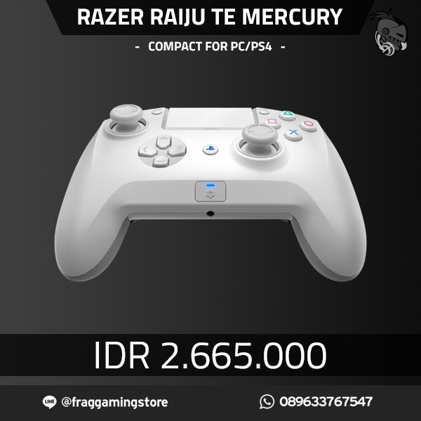 Jual Razer Raiju Tournament Edition / TE Mercury White Gaming ...